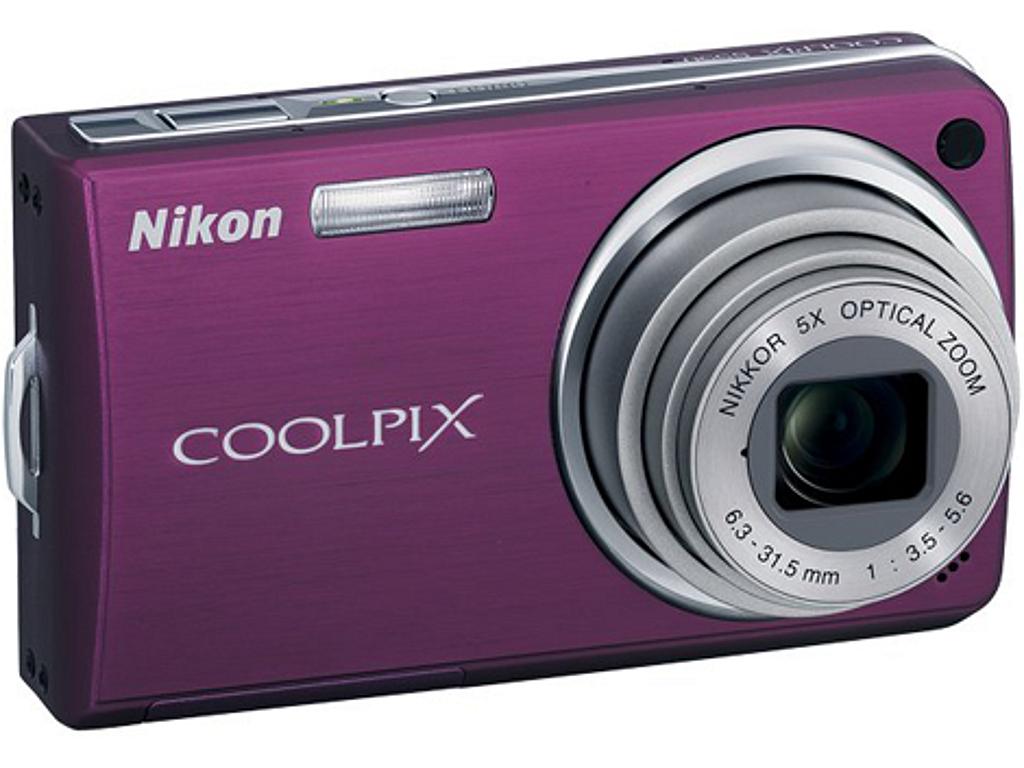 Purple Nikon Camera